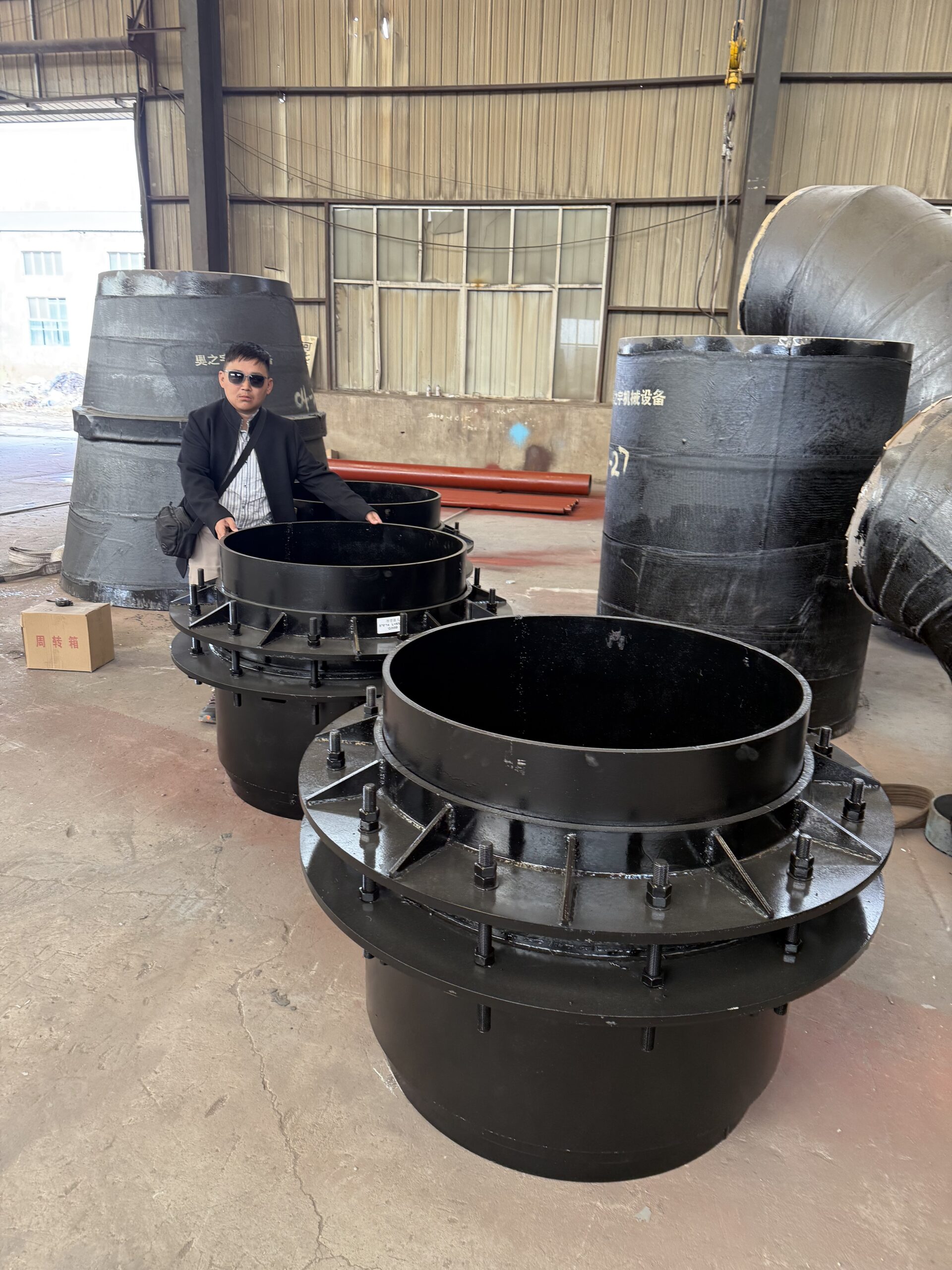 Hydro Mechanical Works (Spiral Pipe & Expansion Joint) – S.K. Energy ...